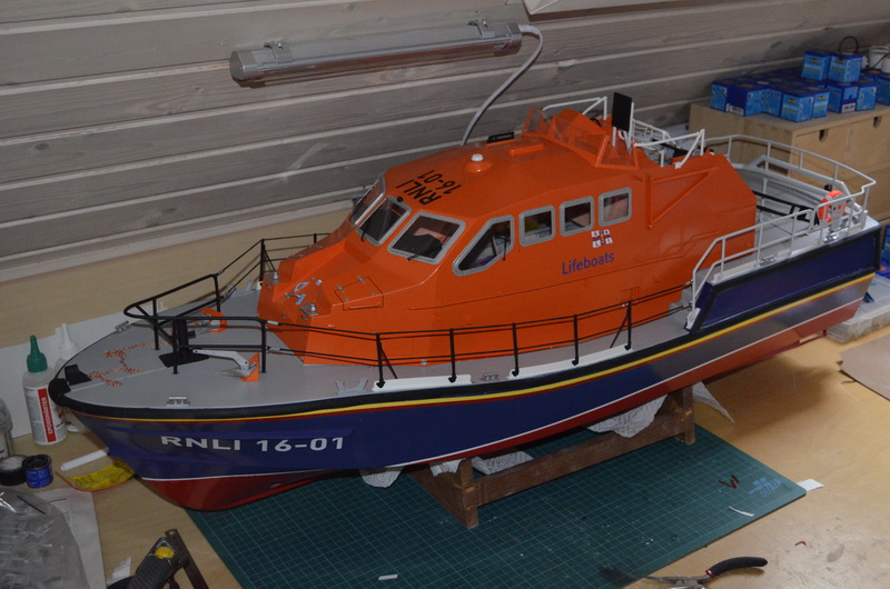 Baubericht RNLI-Lifeboat der Tamar-Klasse - Building reports: Ships ...